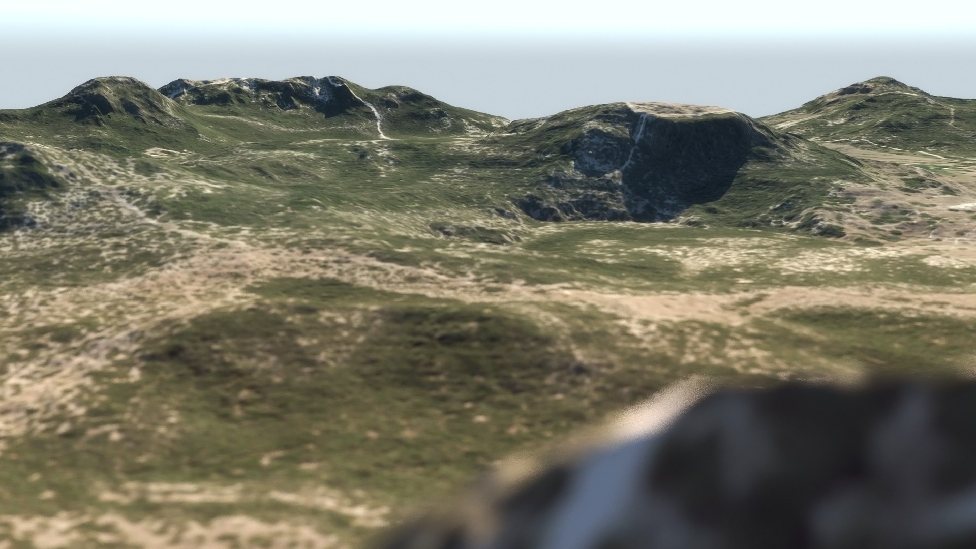 Large Terrain 3D Model - TurboSquid 1460638