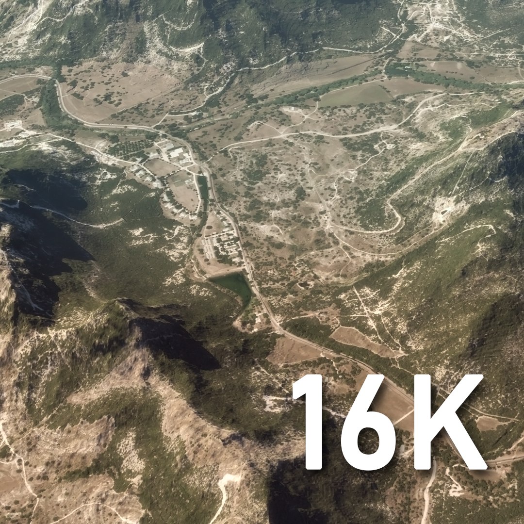 Large Terrain 3D Model - TurboSquid 1460638