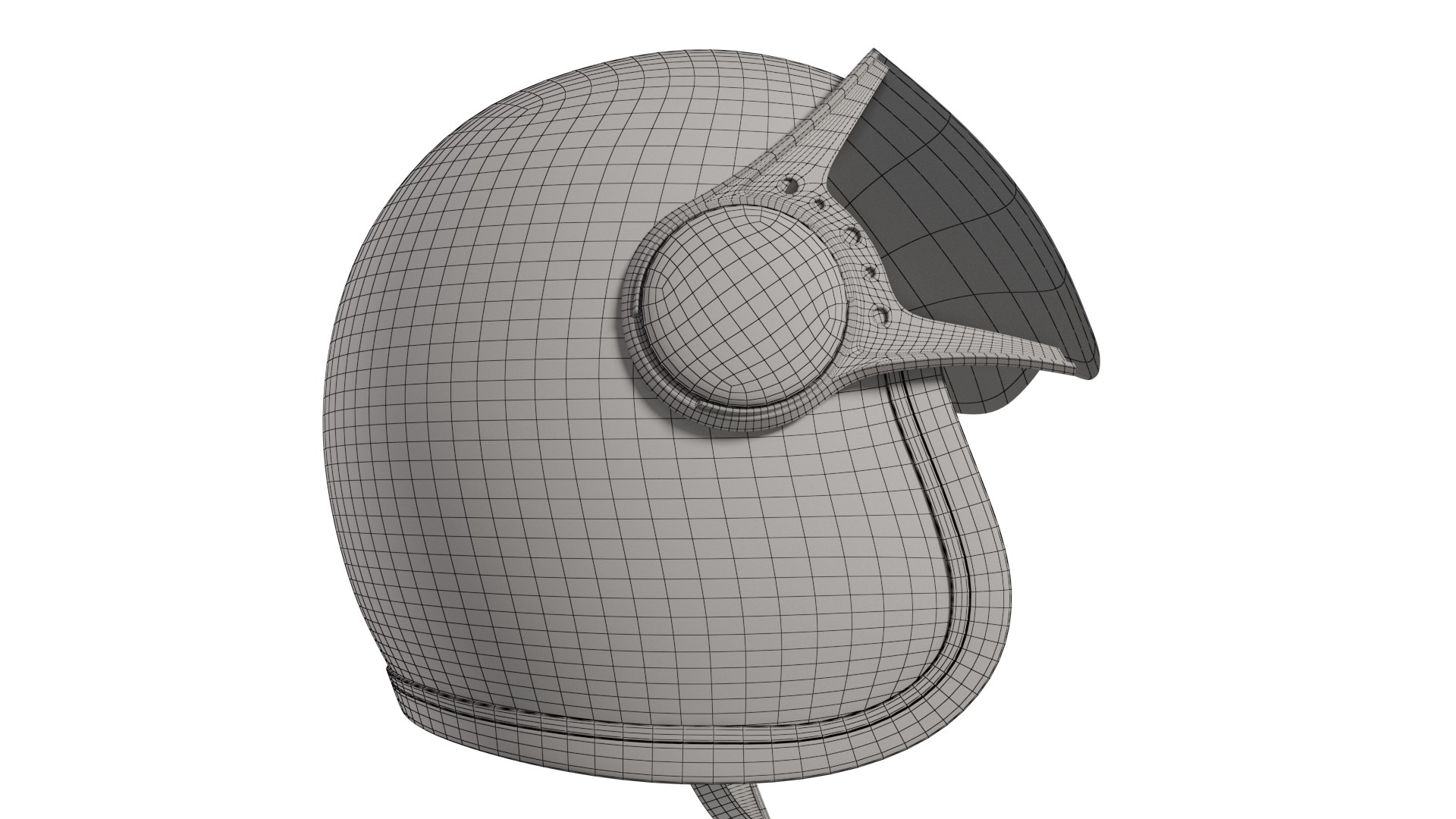Bullets Bike Helmet 3D Model - Stylish Protection 3D Model - TurboSquid ...