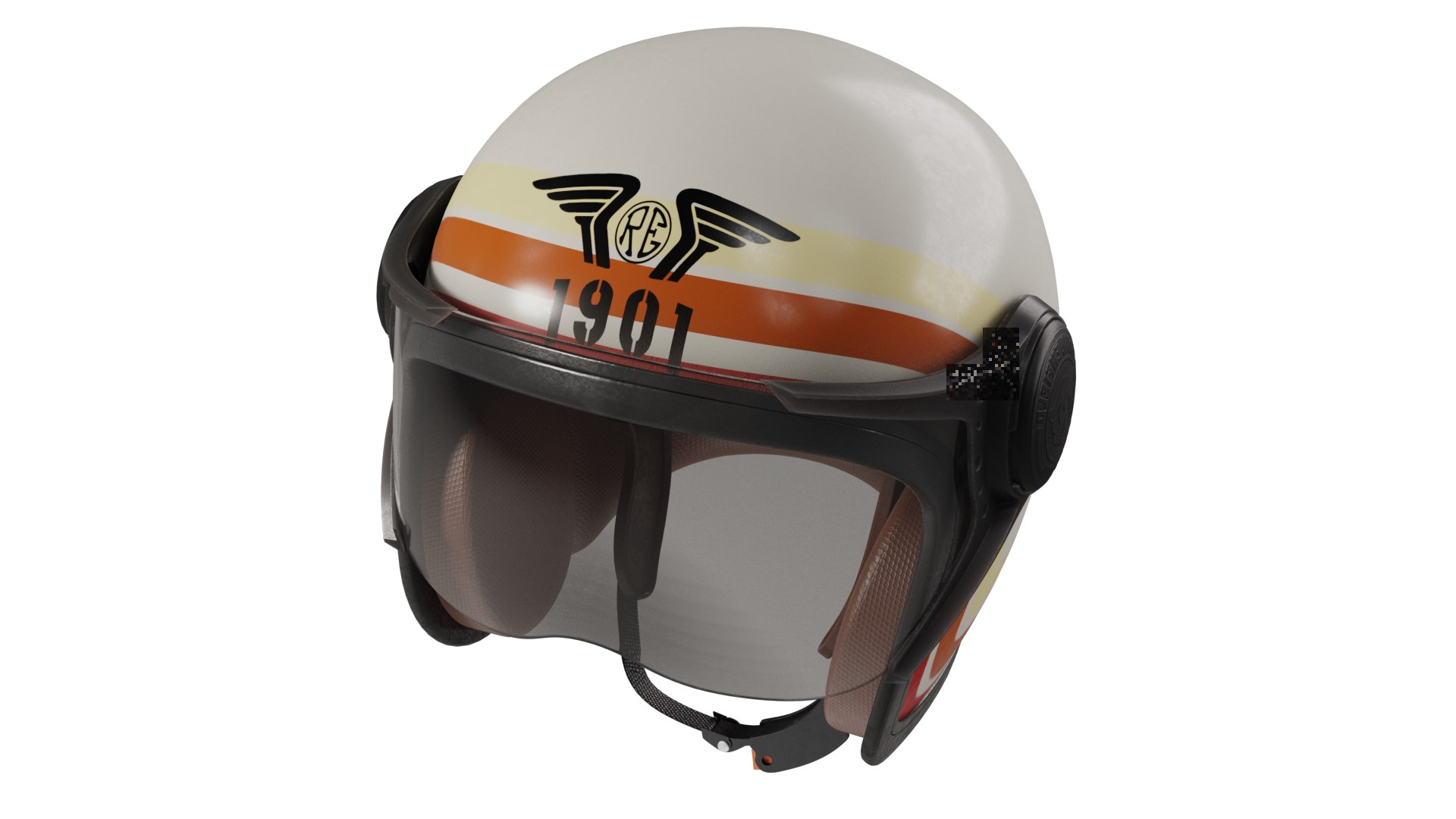 Bullets Bike Helmet 3D Model - Stylish Protection 3D Model - TurboSquid ...
