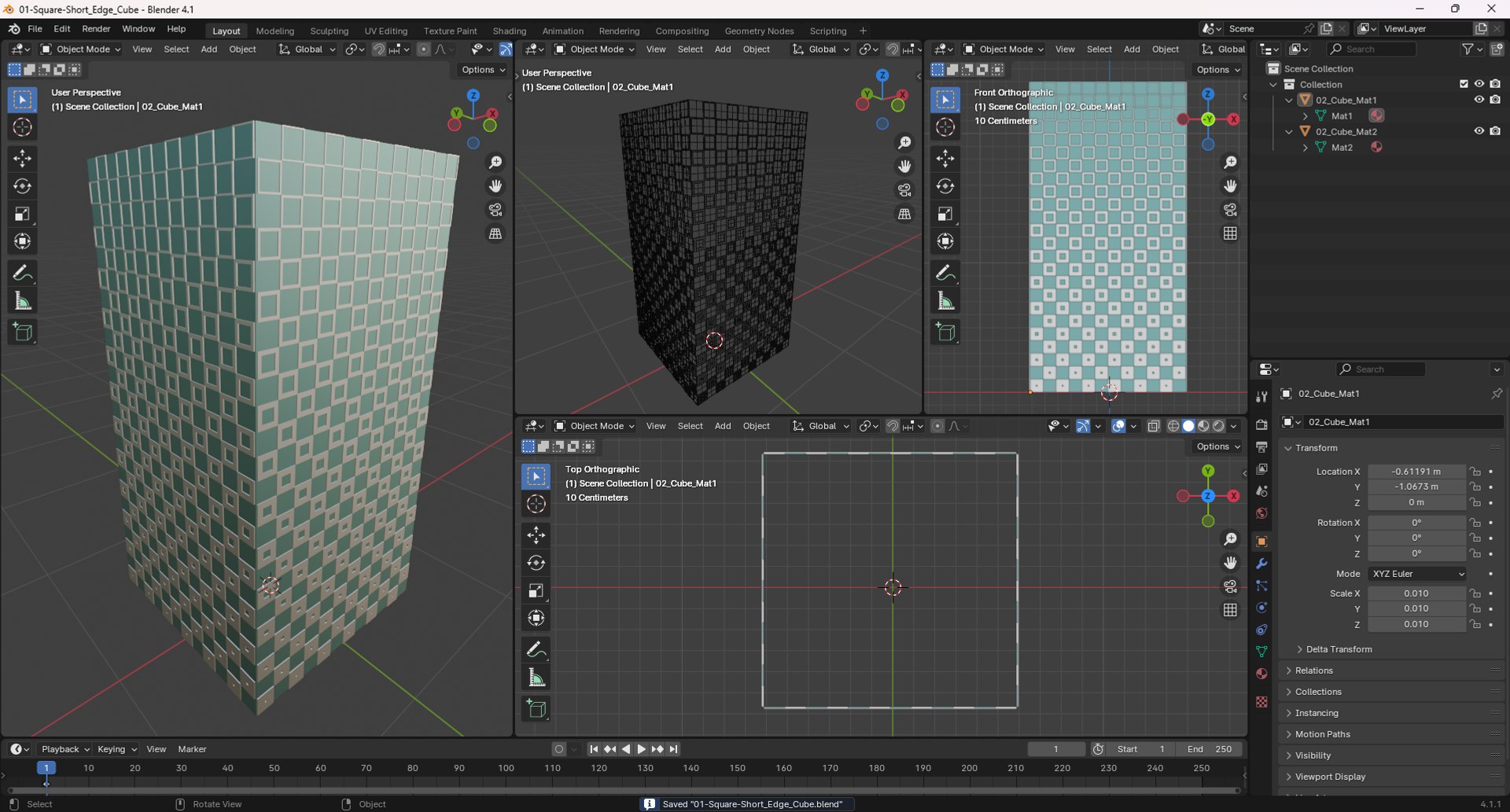 Parametric Square Pattern Box 3D Model - TurboSquid 2345224
