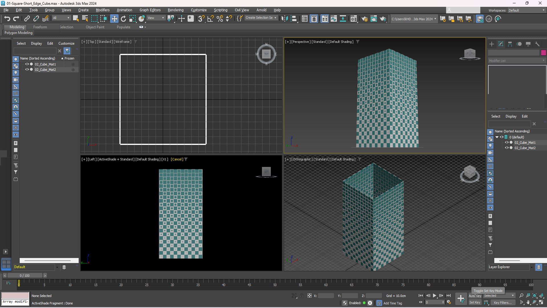 Parametric Square Pattern Box 3D Model - TurboSquid 2345224
