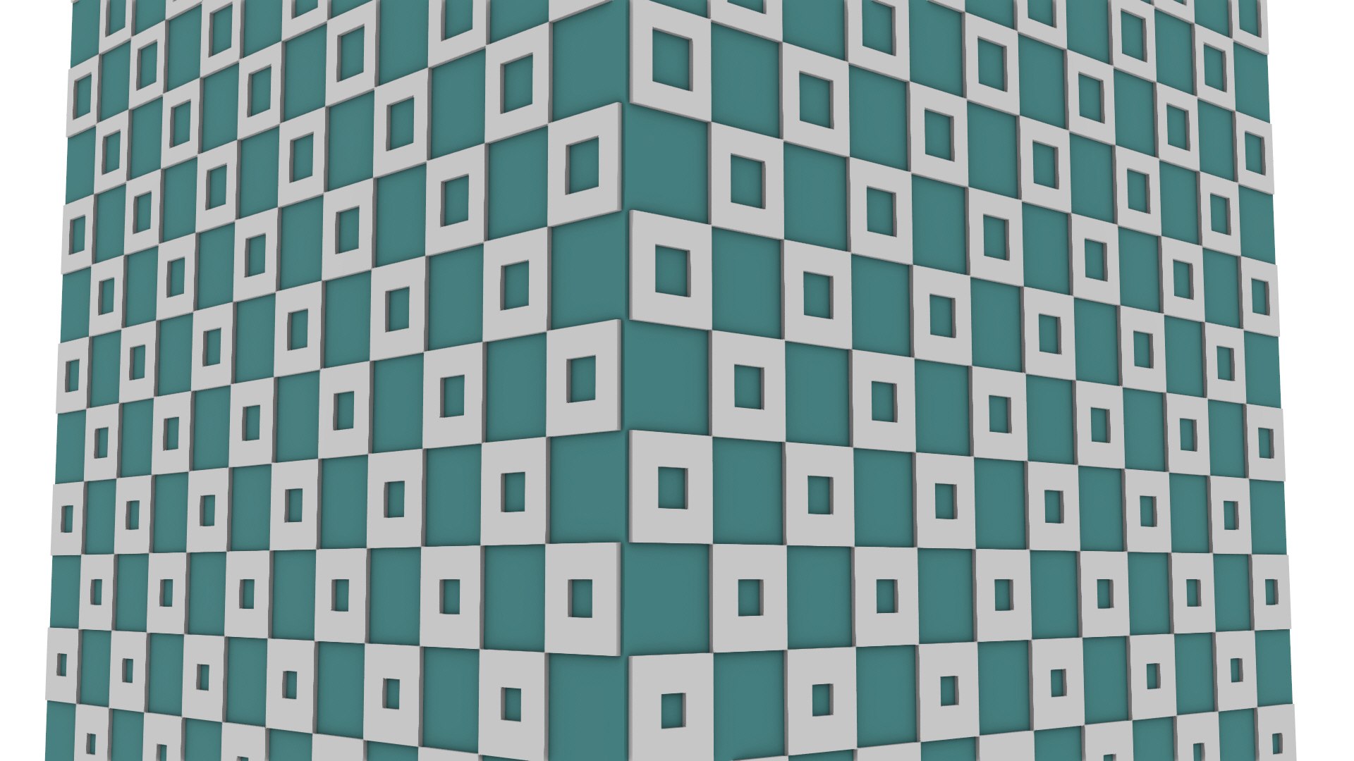 Parametric Square Pattern Box 3D Model - TurboSquid 2345224