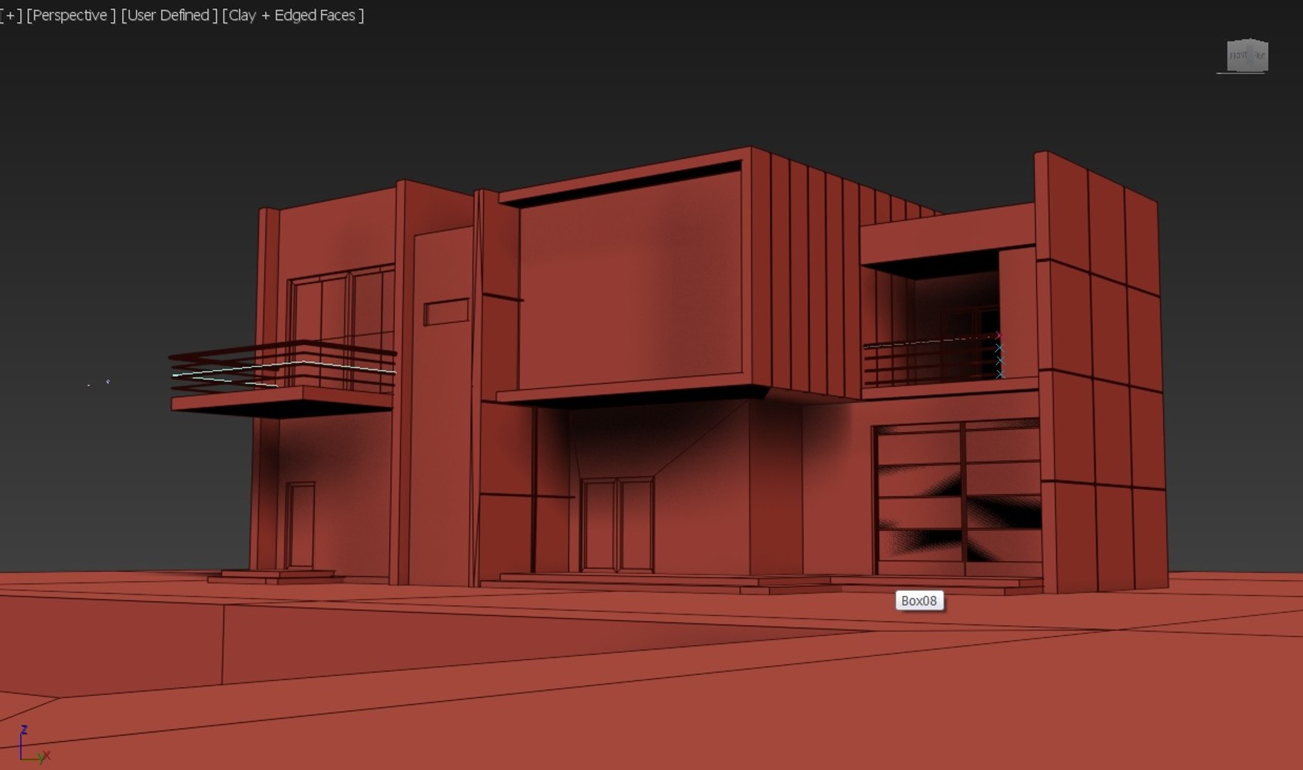 Night Luxury House 3D Model - TurboSquid 1250657