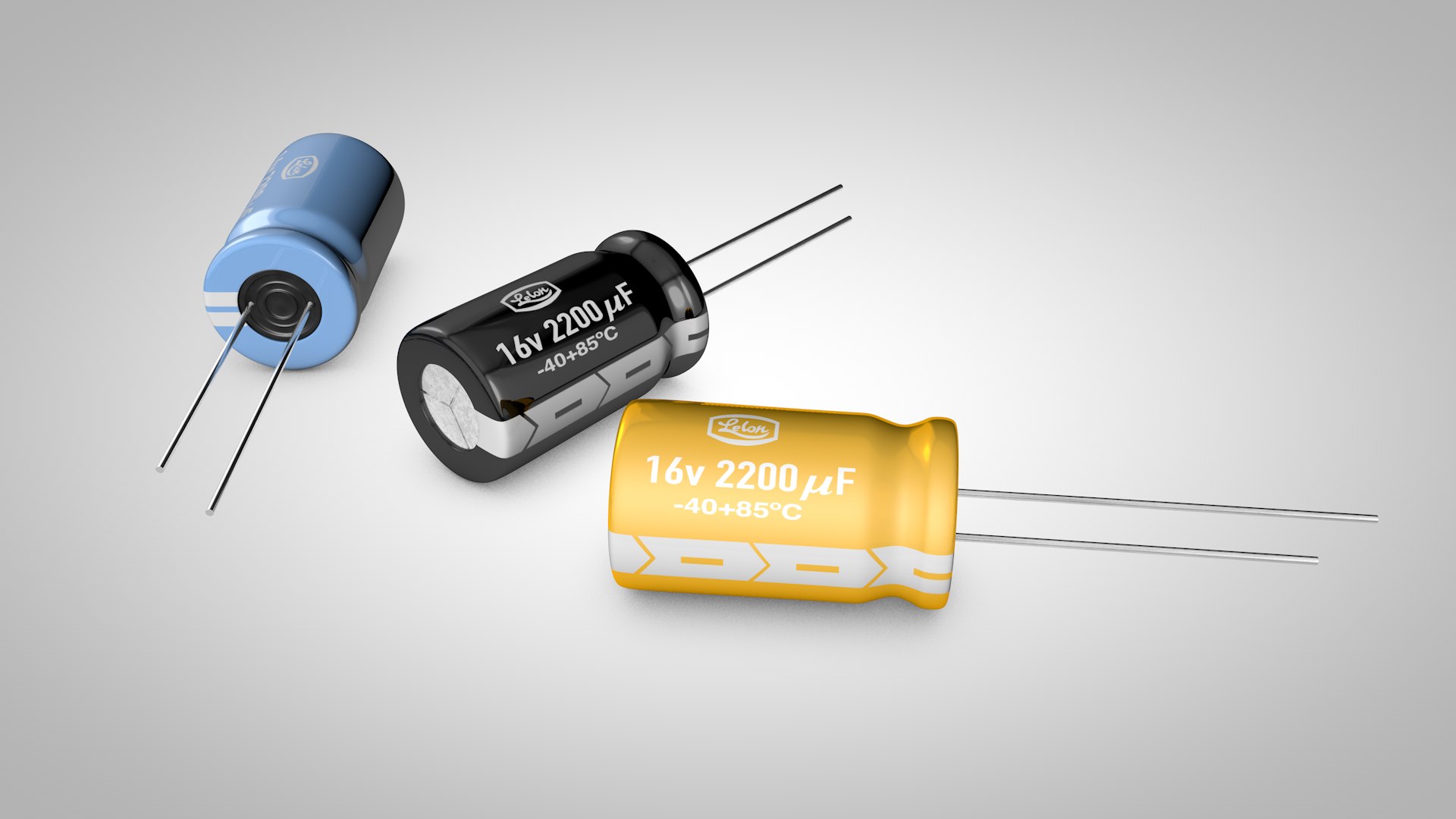 Capacitor 3d Model