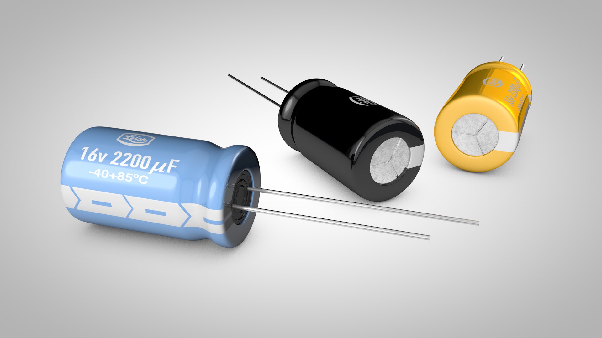 Capacitor 3d Model
