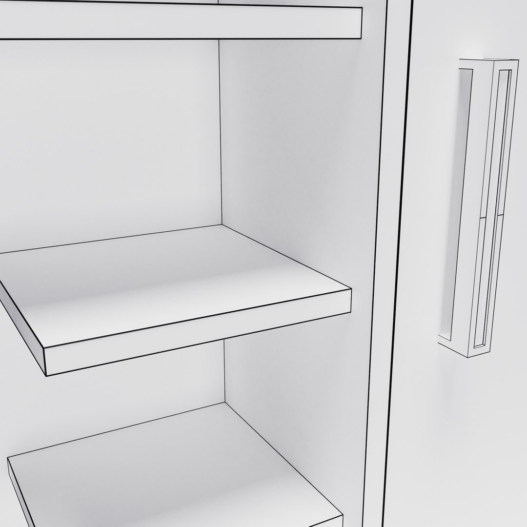 Computer Table Leon 3D Model - TurboSquid 1748470