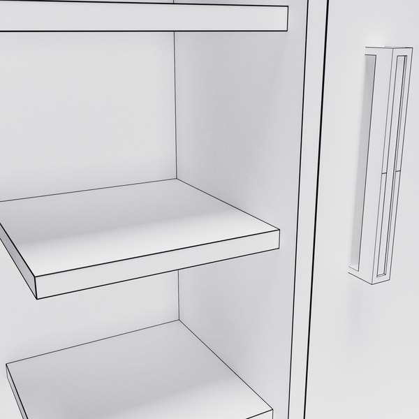 Computer table Leon 3D model - TurboSquid 1748470