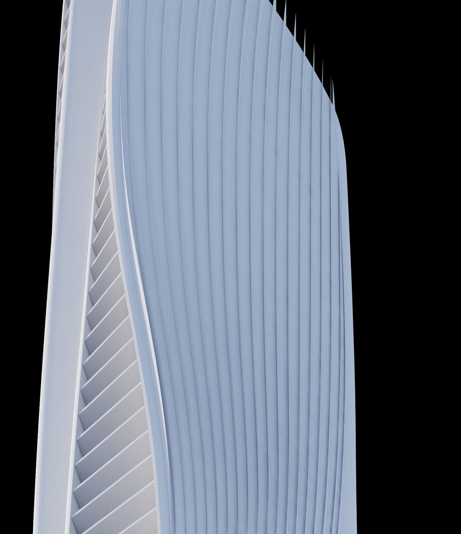 Modern Skyscraper 3D Model - TurboSquid 1847685