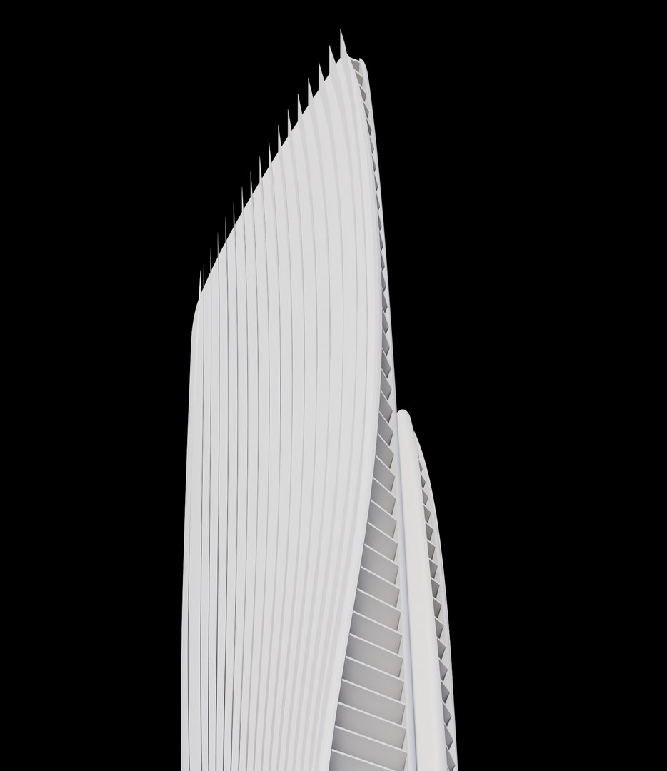 Modern Skyscraper 3D Model - TurboSquid 1847685