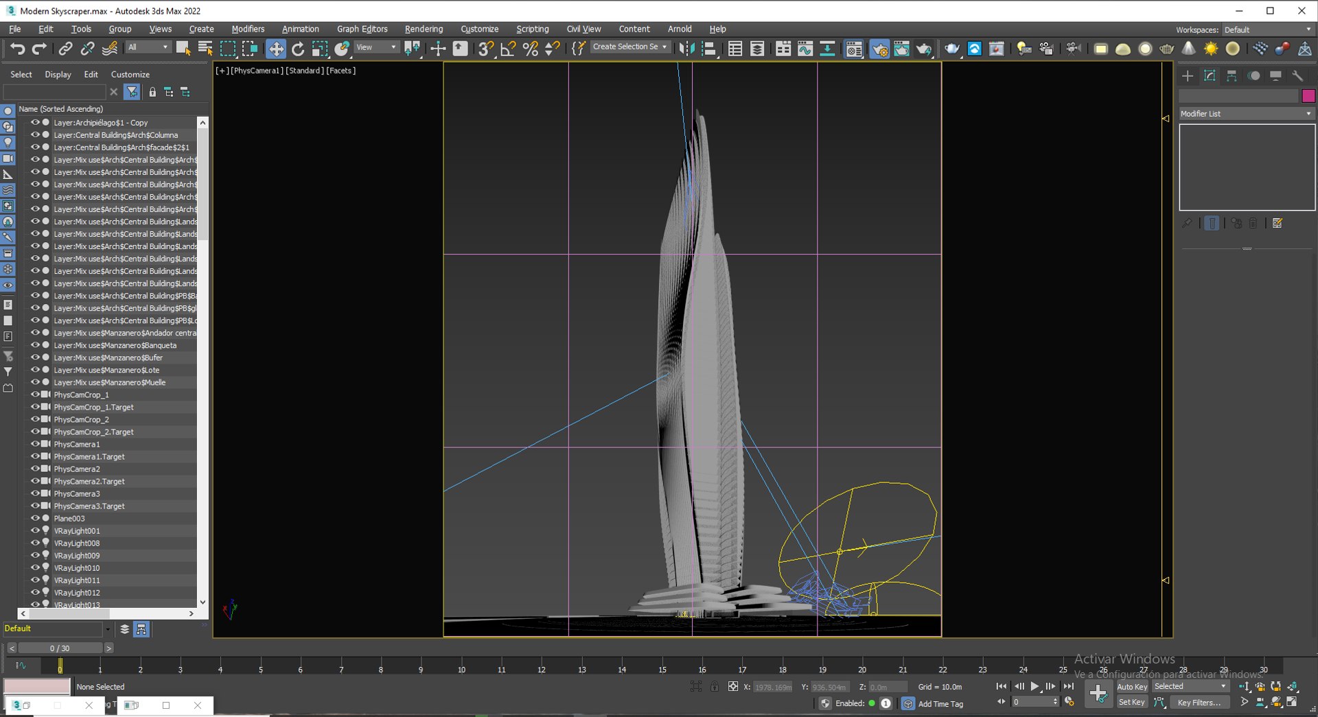 Modern Skyscraper 3D model - TurboSquid 1847685
