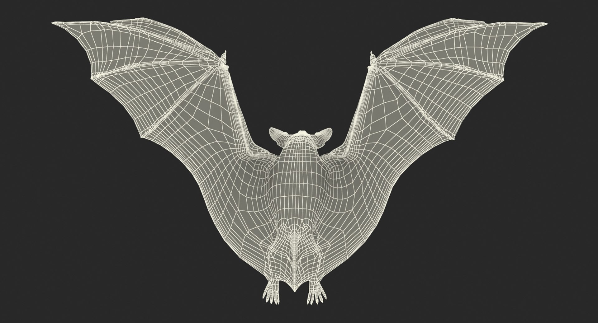 Flying Bat 3d Model