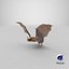 Flying Bat 3d Model