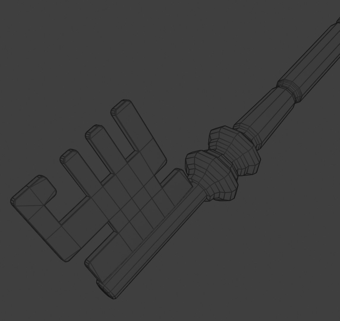 Medieval fancy key 3 3D model - TurboSquid 1365865