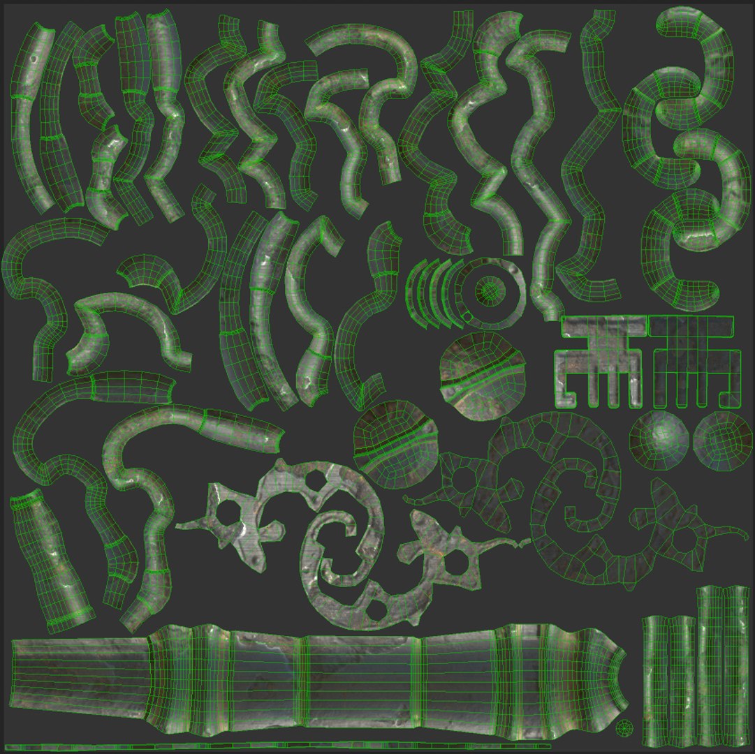 Medieval fancy key 3 3D model - TurboSquid 1365865