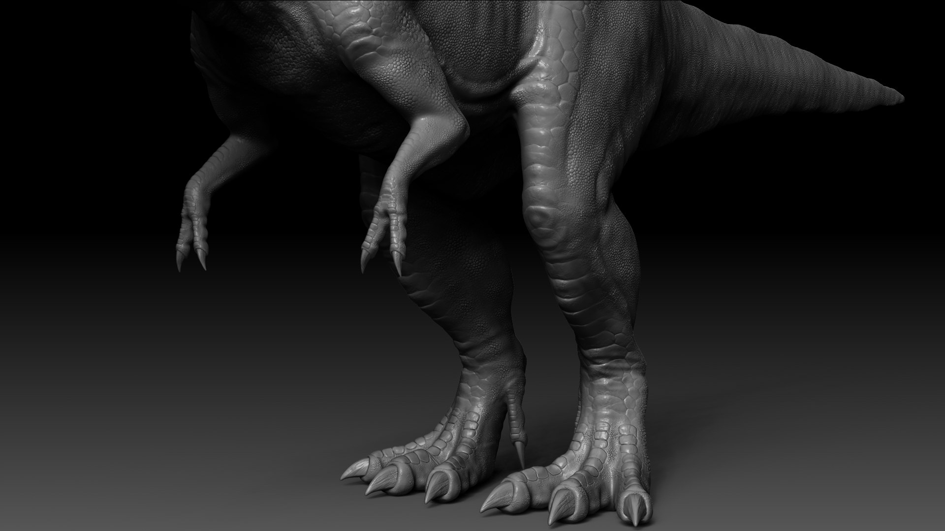 Tyrannosaurus Rex Stan Sculpt Project 3D Model - TurboSquid 2170872