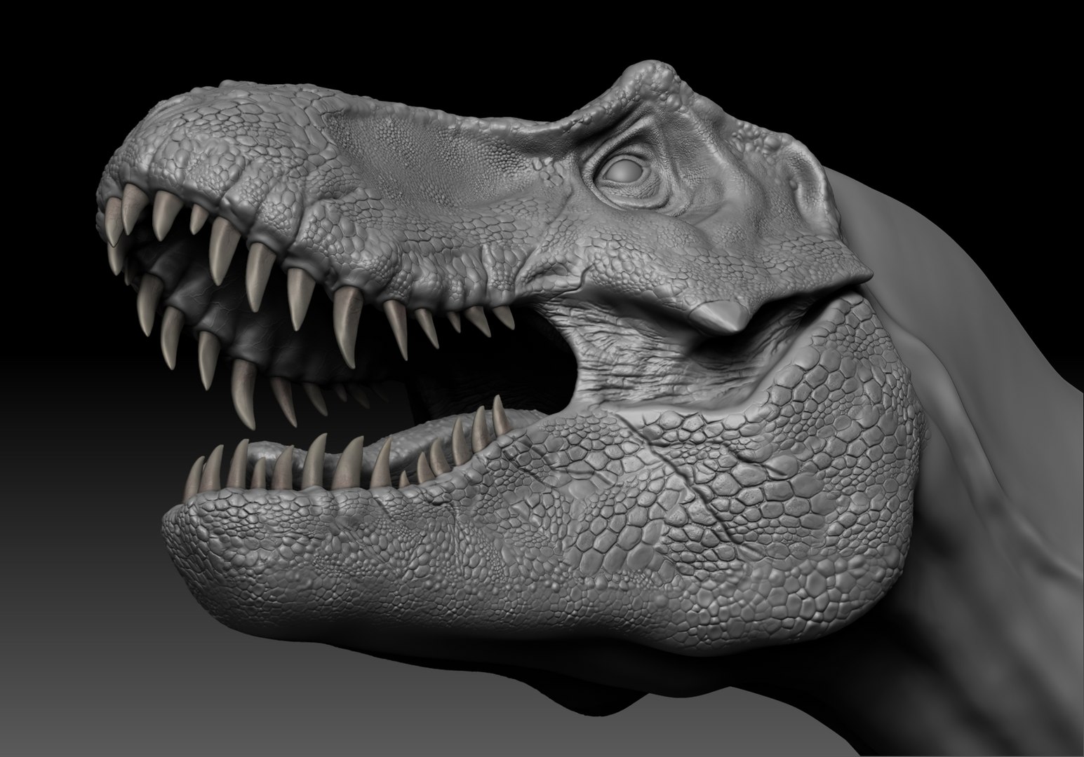 Tyrannosaurus Rex Stan Sculpt Project 3D Model - TurboSquid 2170872