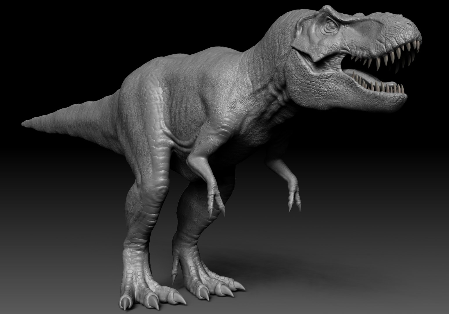 Tyrannosaurus Rex Stan Sculpt Project 3D Model - TurboSquid 2170872