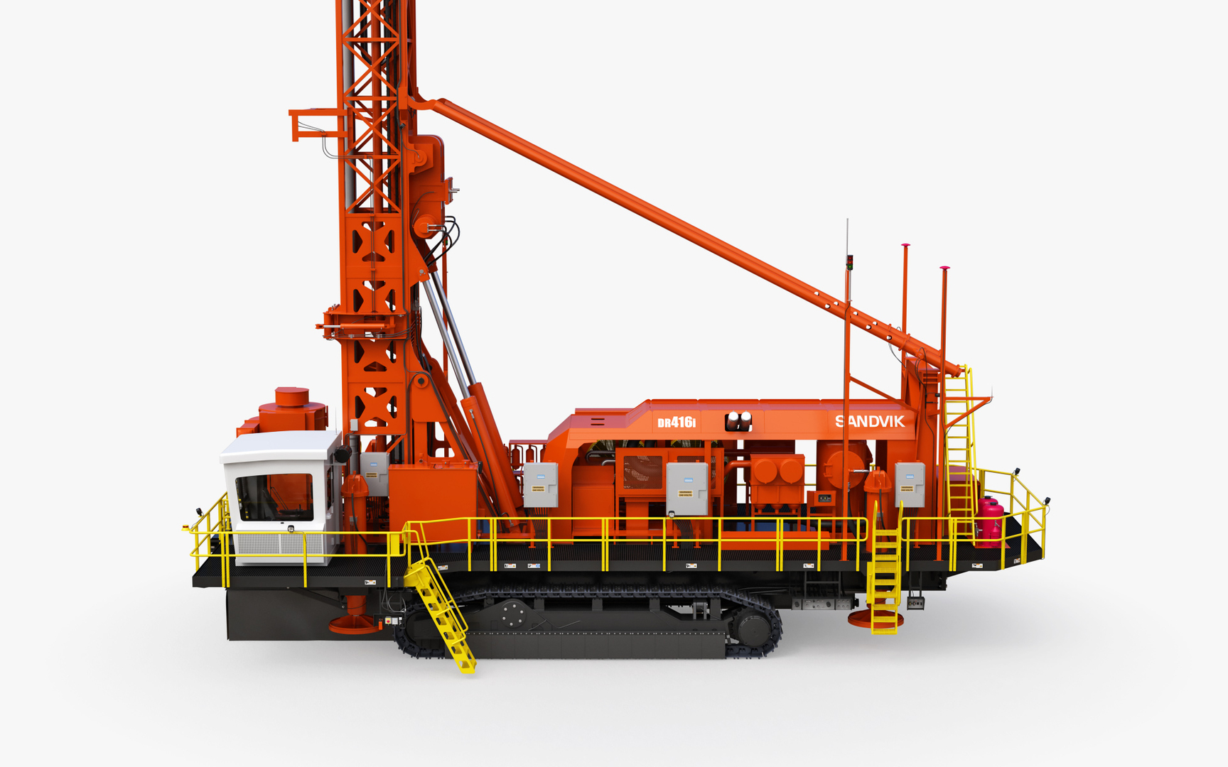 modèle 3D de Foreuse rotative Sandvik DR416i - TurboSquid 1959123