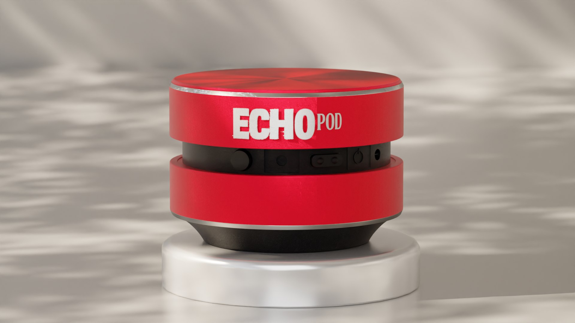 Mini Echo Pod Smart Speaker 3D Model - TurboSquid 2417695