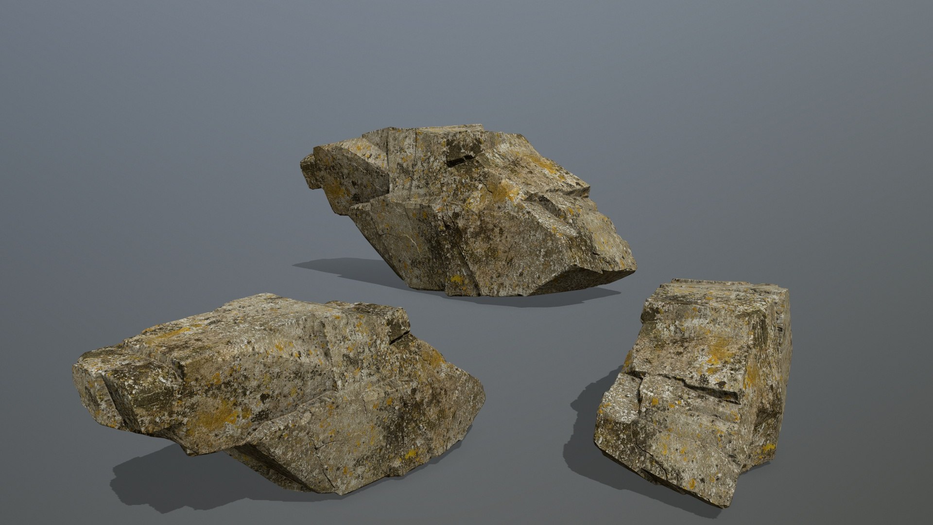 3D Rocks 01 Model - TurboSquid 1839544