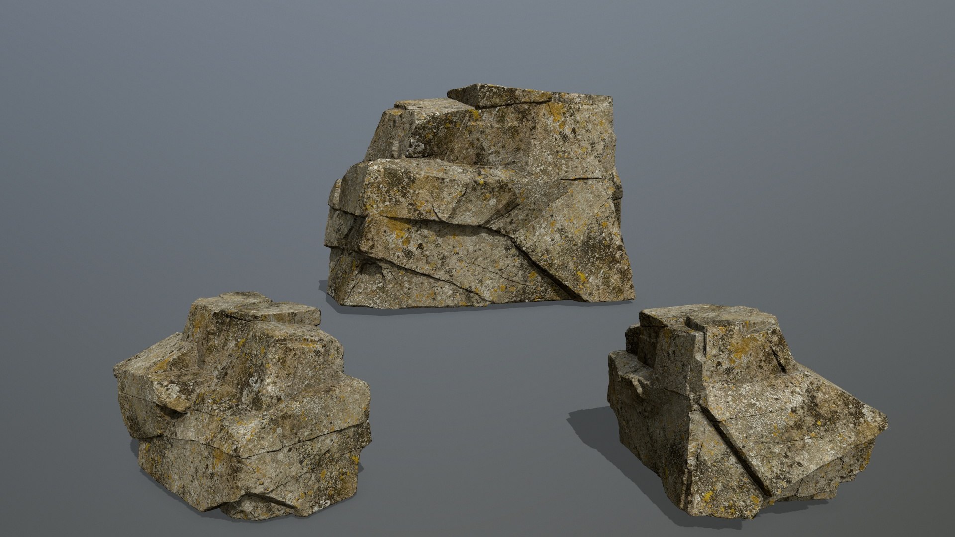 3D Rocks 01 Model - TurboSquid 1839544