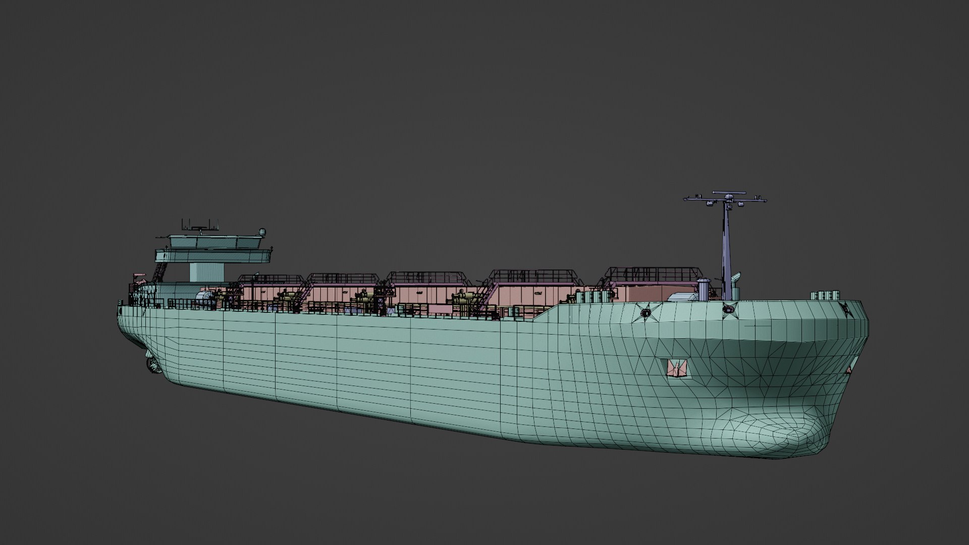 Motor Tanker 3D Model - TurboSquid 2310734