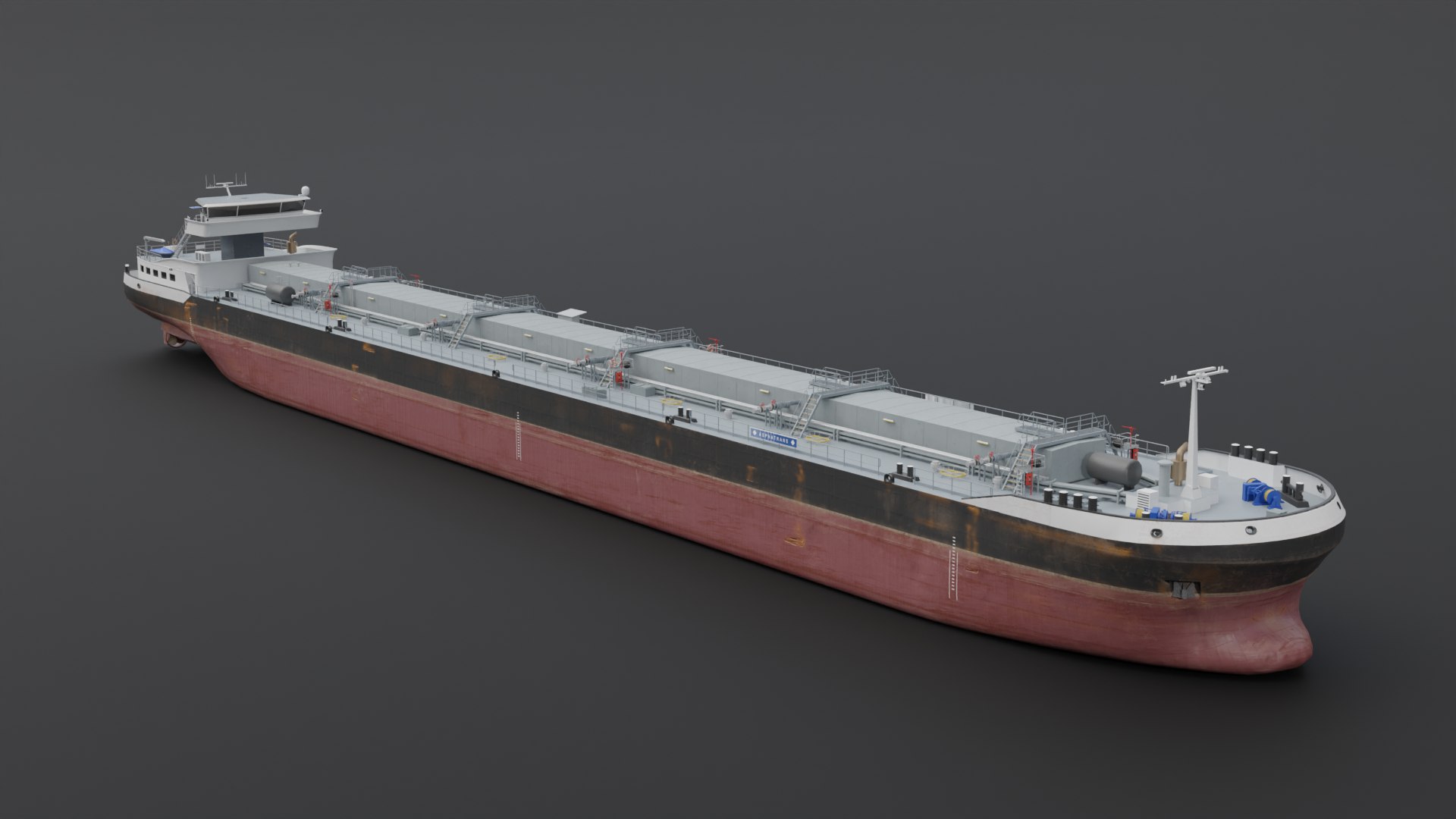 Motor Tanker 3D Model - TurboSquid 2310734