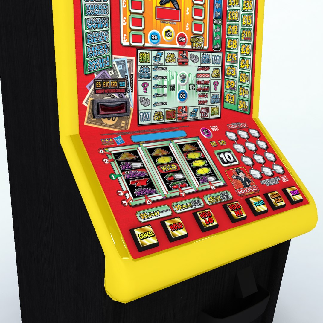 Slot Machines 3d Model