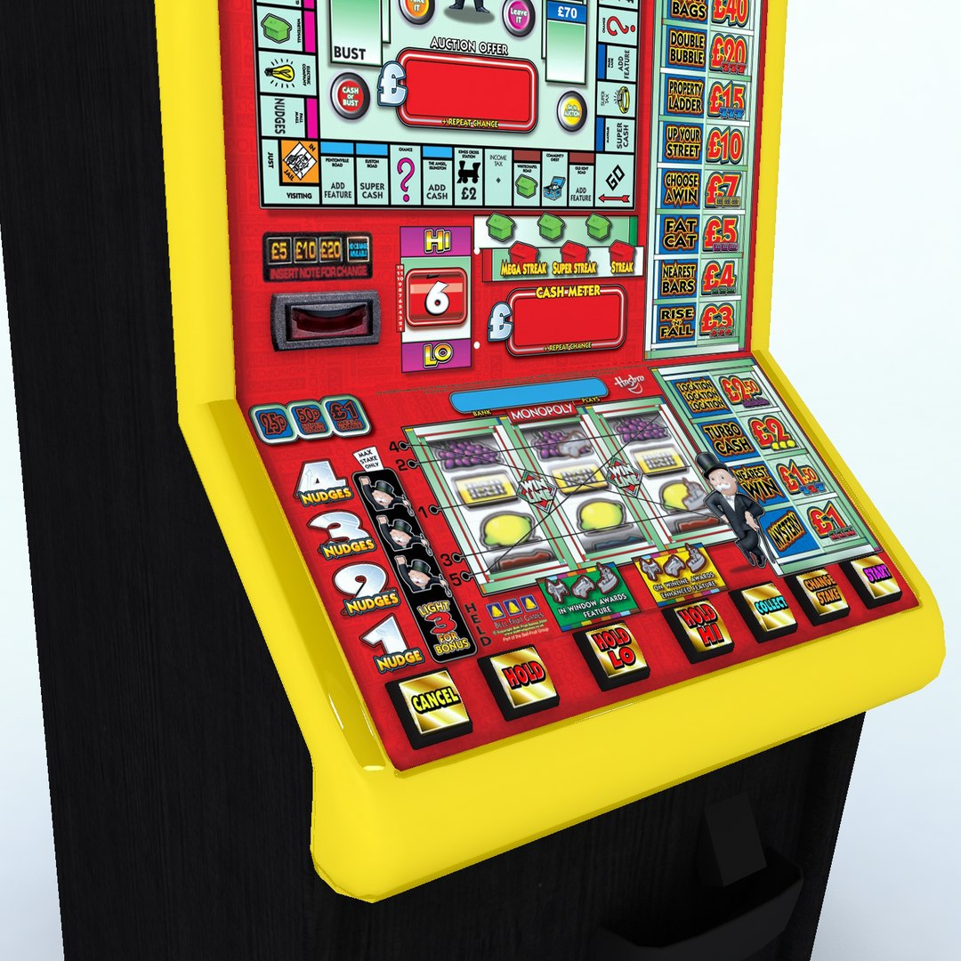 Slot Machines 3d Model