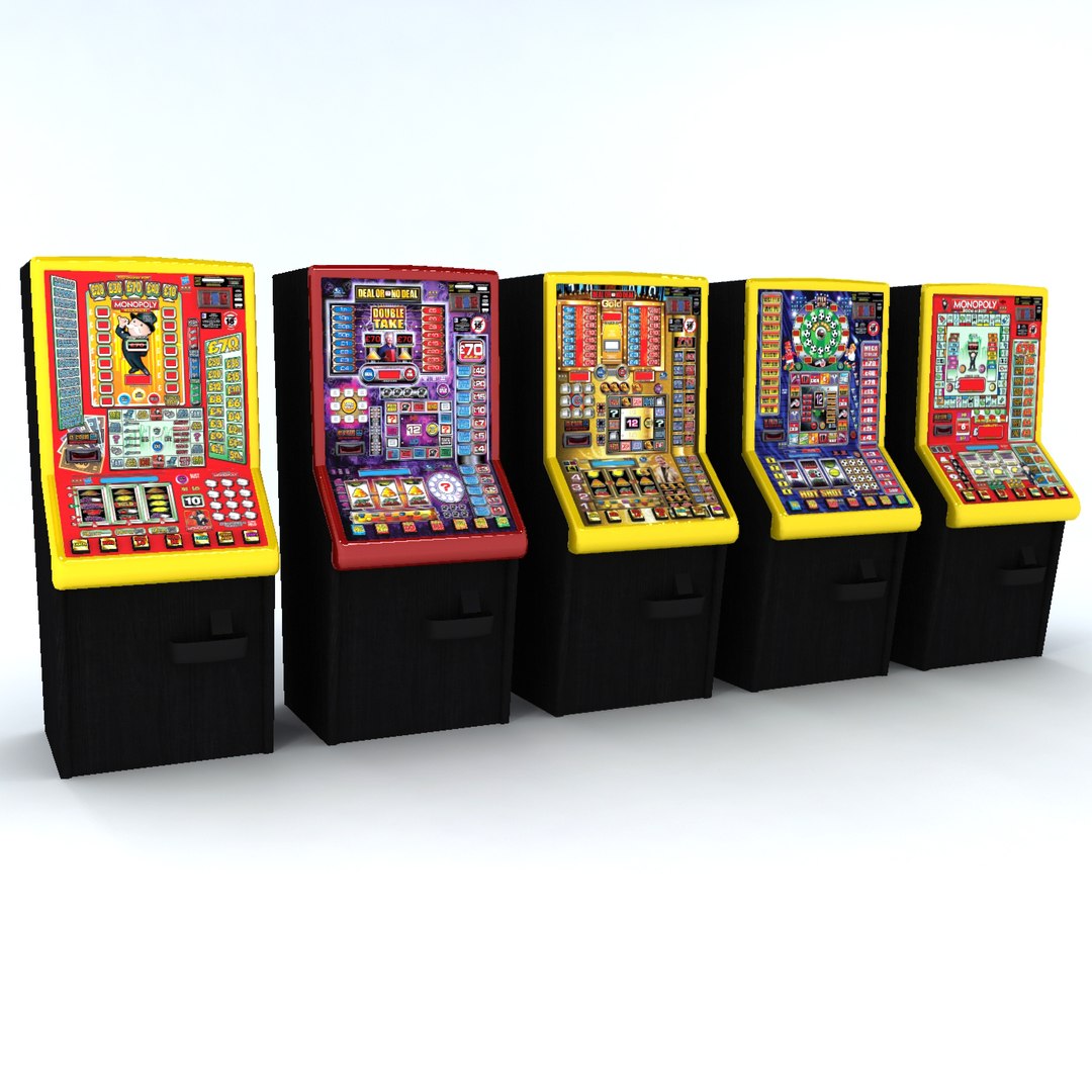 Slot Machines 3d Model