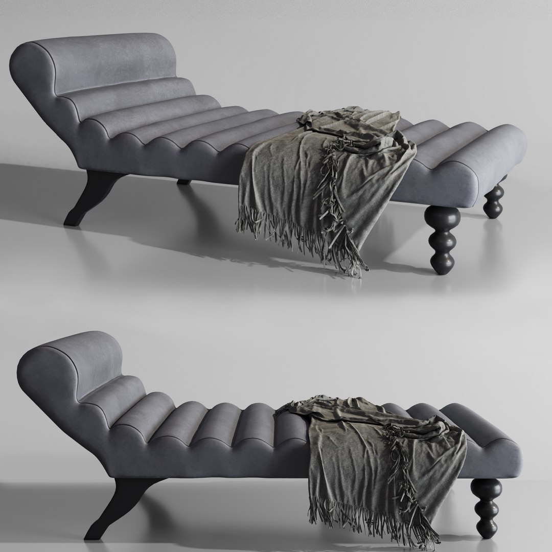 Modern Lazy Chaise Design Furniture 3D Model - TurboSquid 1569453