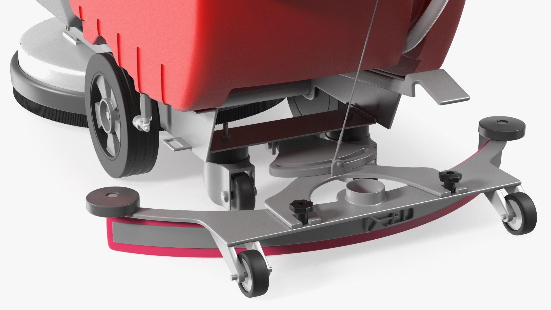 Floor Cleaning Machine Red 3D Model - TurboSquid 2223770
