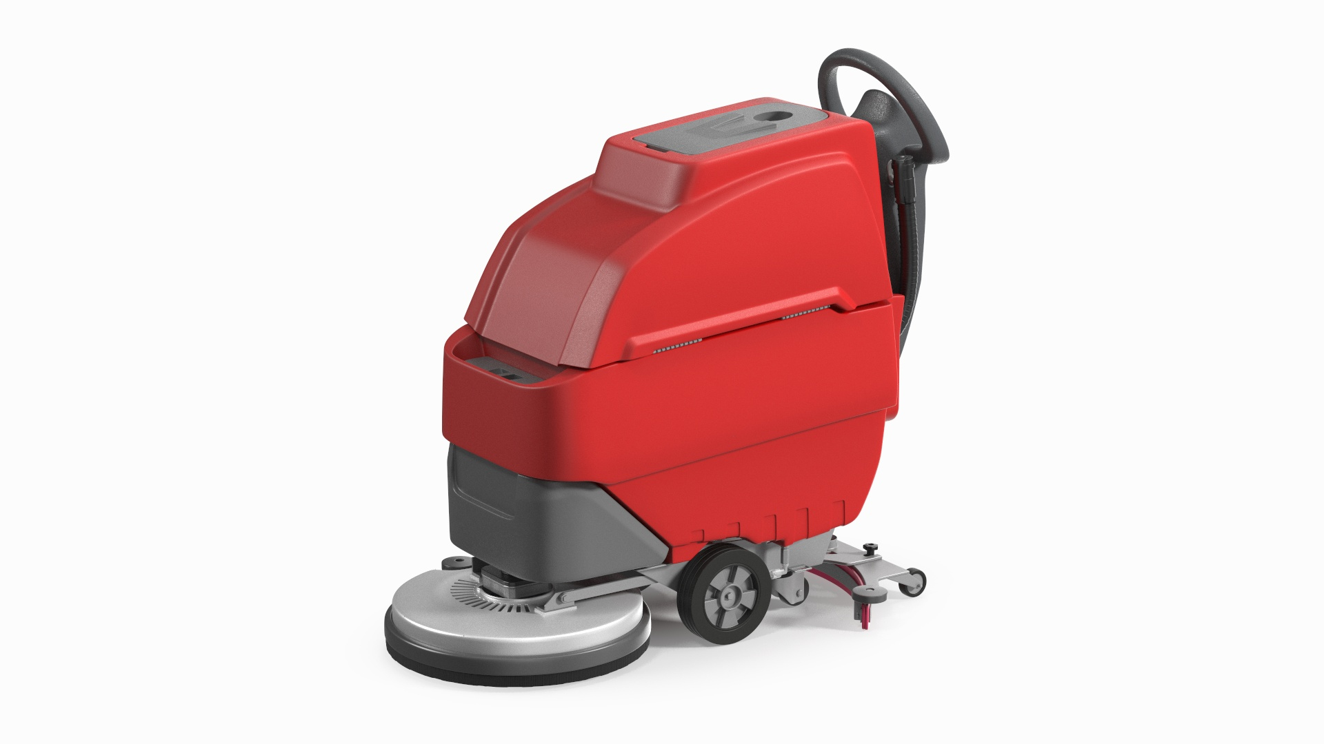 Floor Cleaning Machine Red 3D Model - TurboSquid 2223770