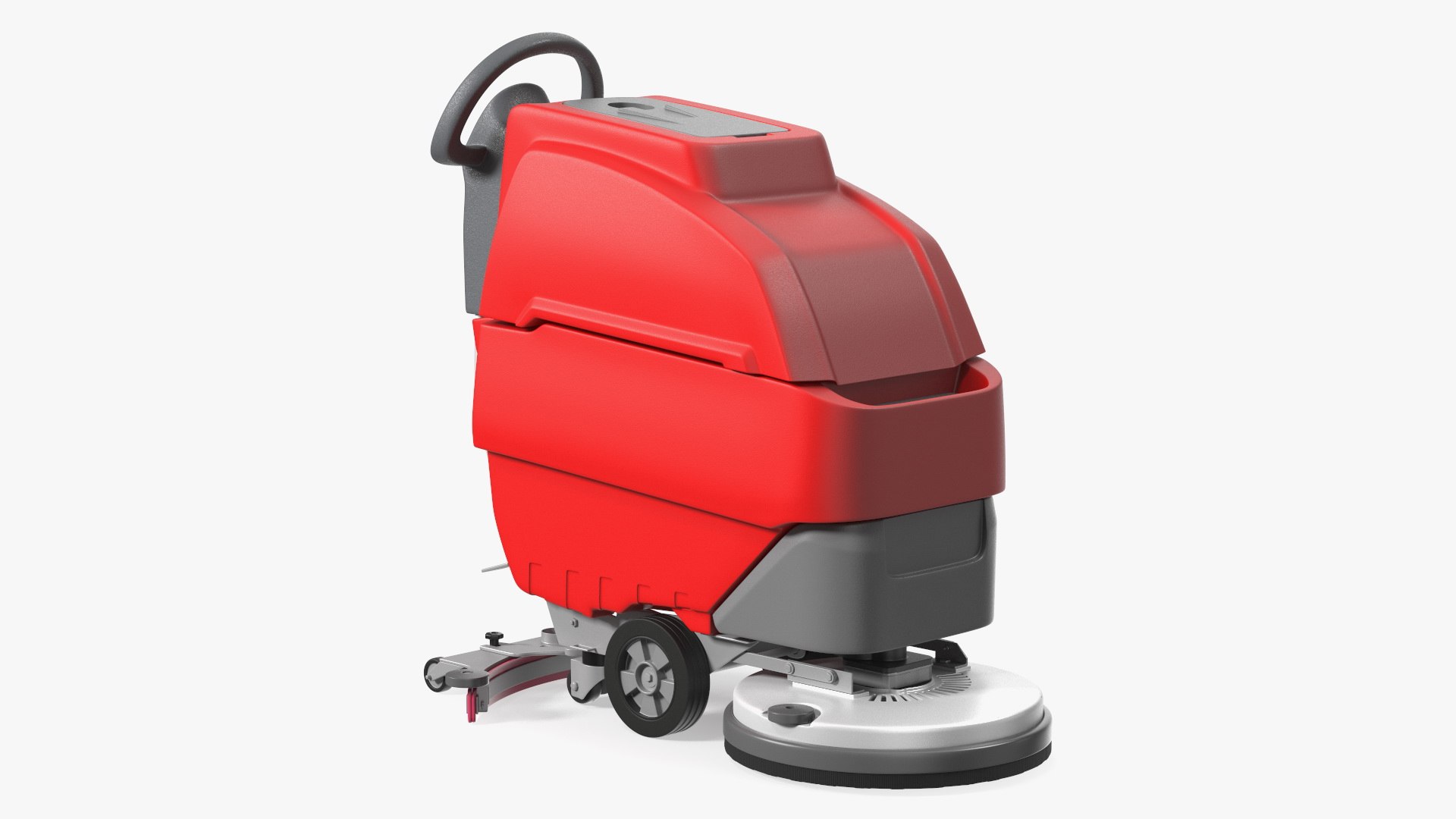 Floor Cleaning Machine Red 3D Model - TurboSquid 2223770