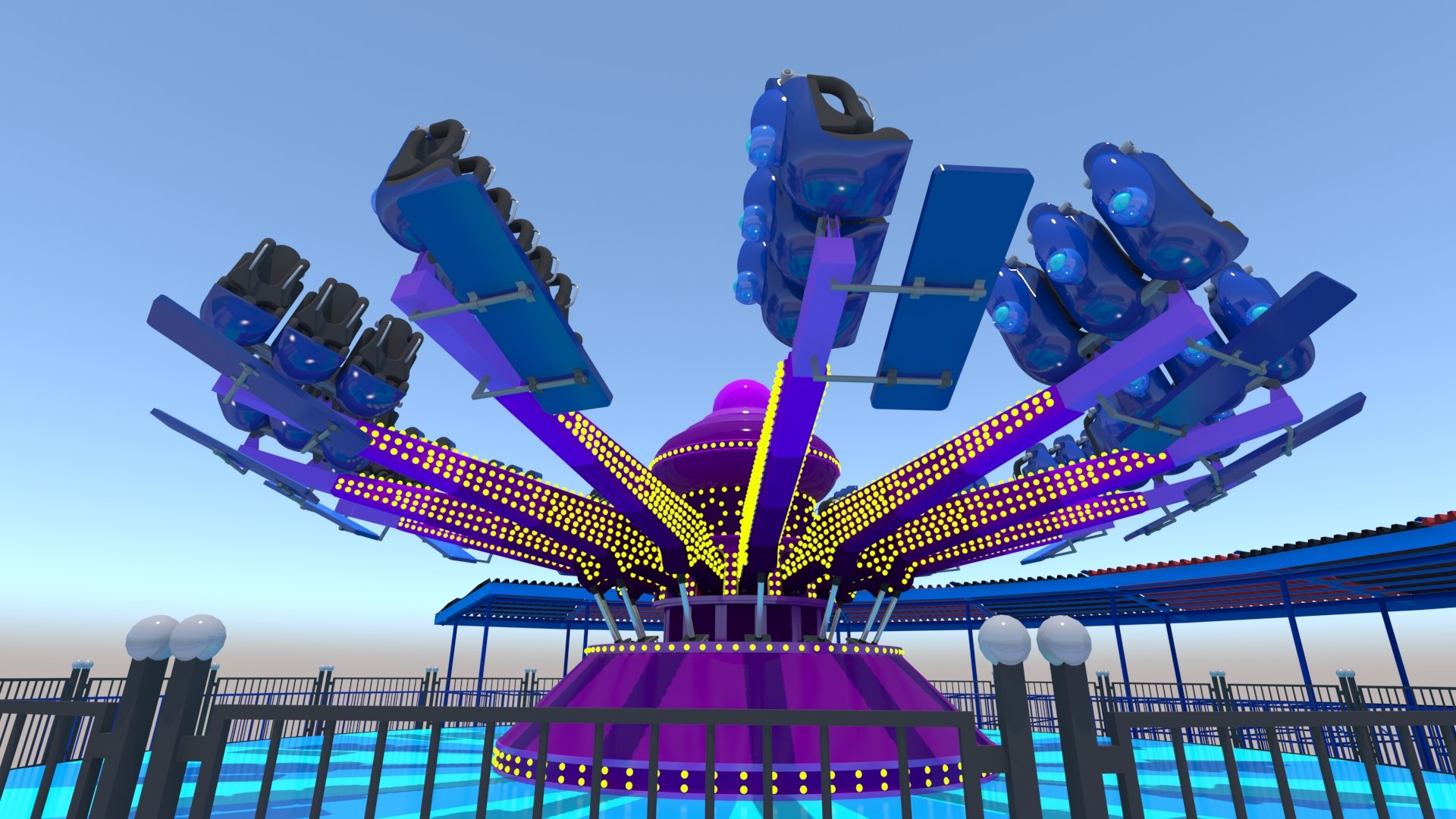 Go Go Bouncer Rides 3D Model - TurboSquid 2080004