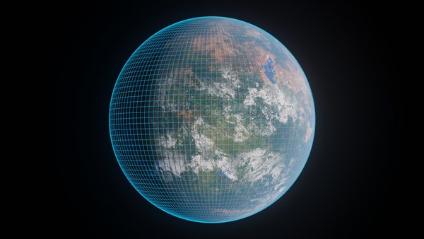 Warm Alien Planet 16K 3D model - TurboSquid 1865368