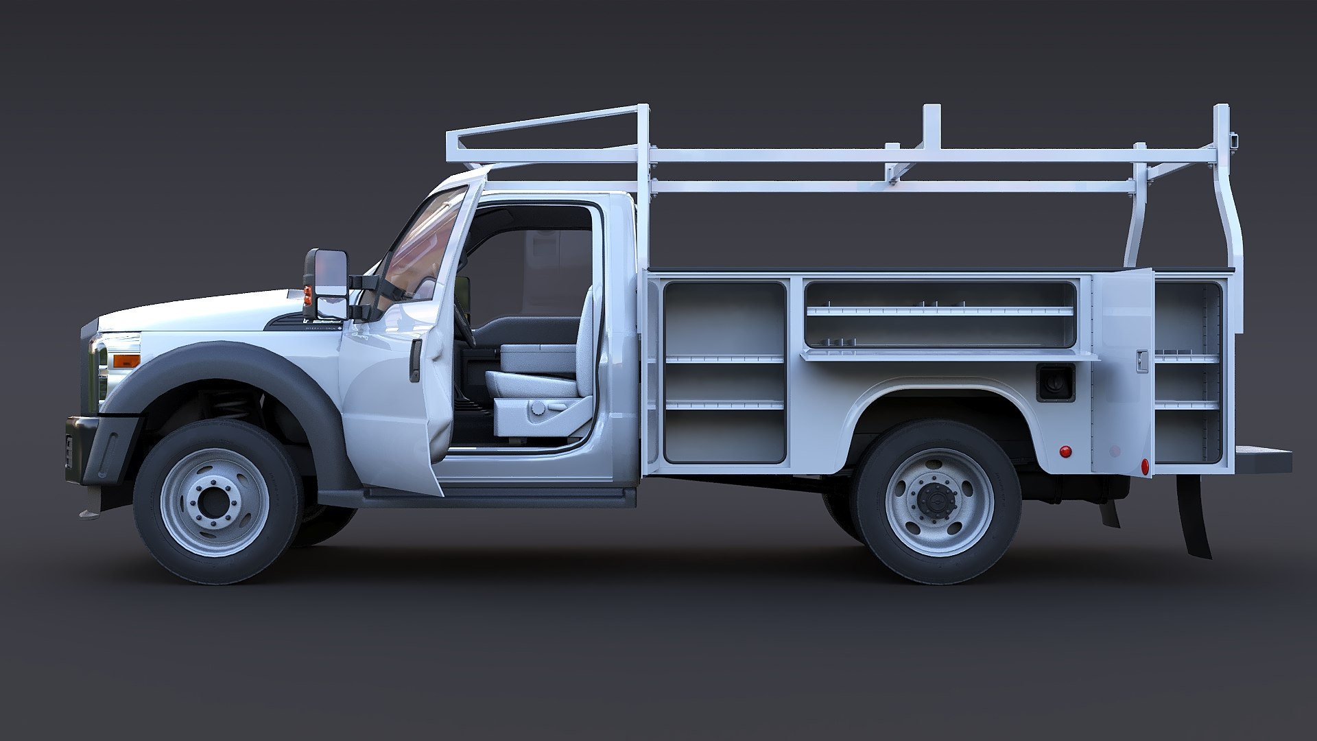 3D Ford F-550 Service truck model - TurboSquid 2167179