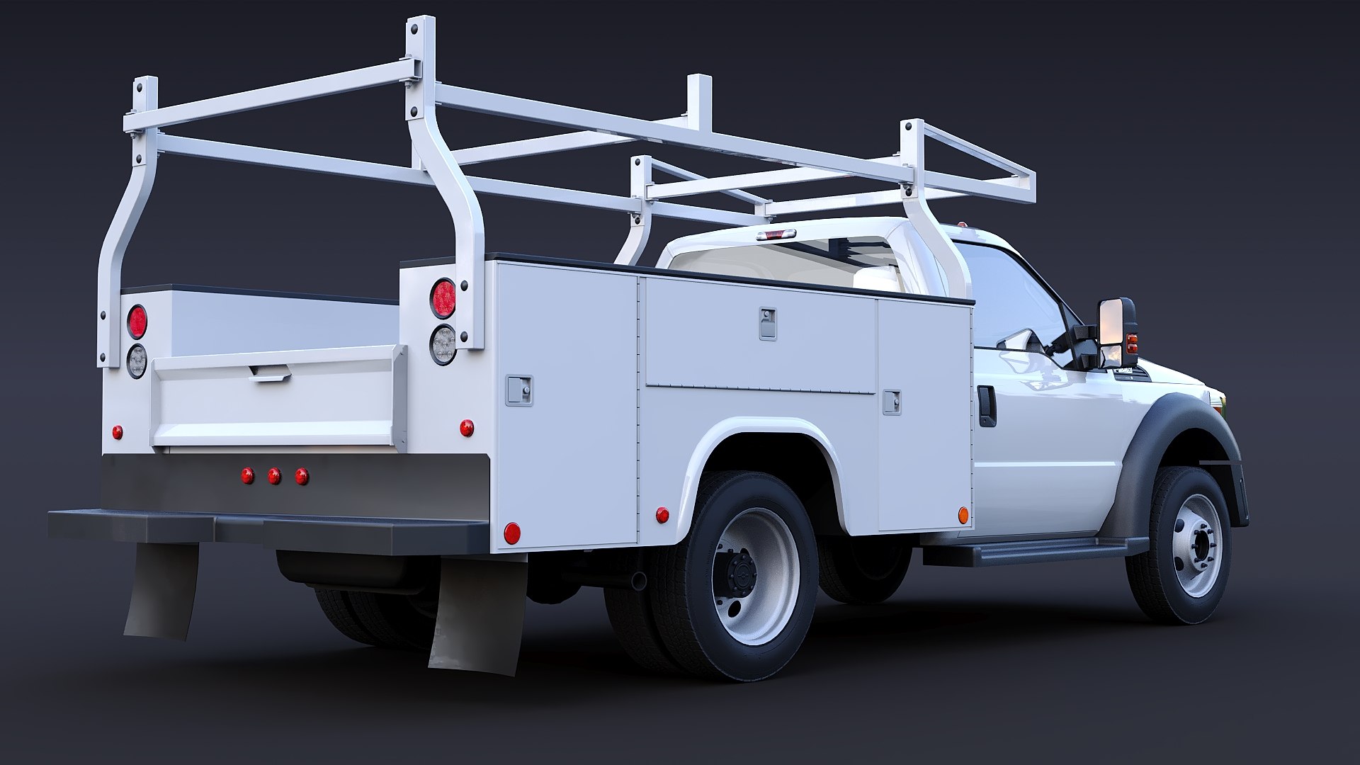 3D Ford F-550 Service truck model - TurboSquid 2167179