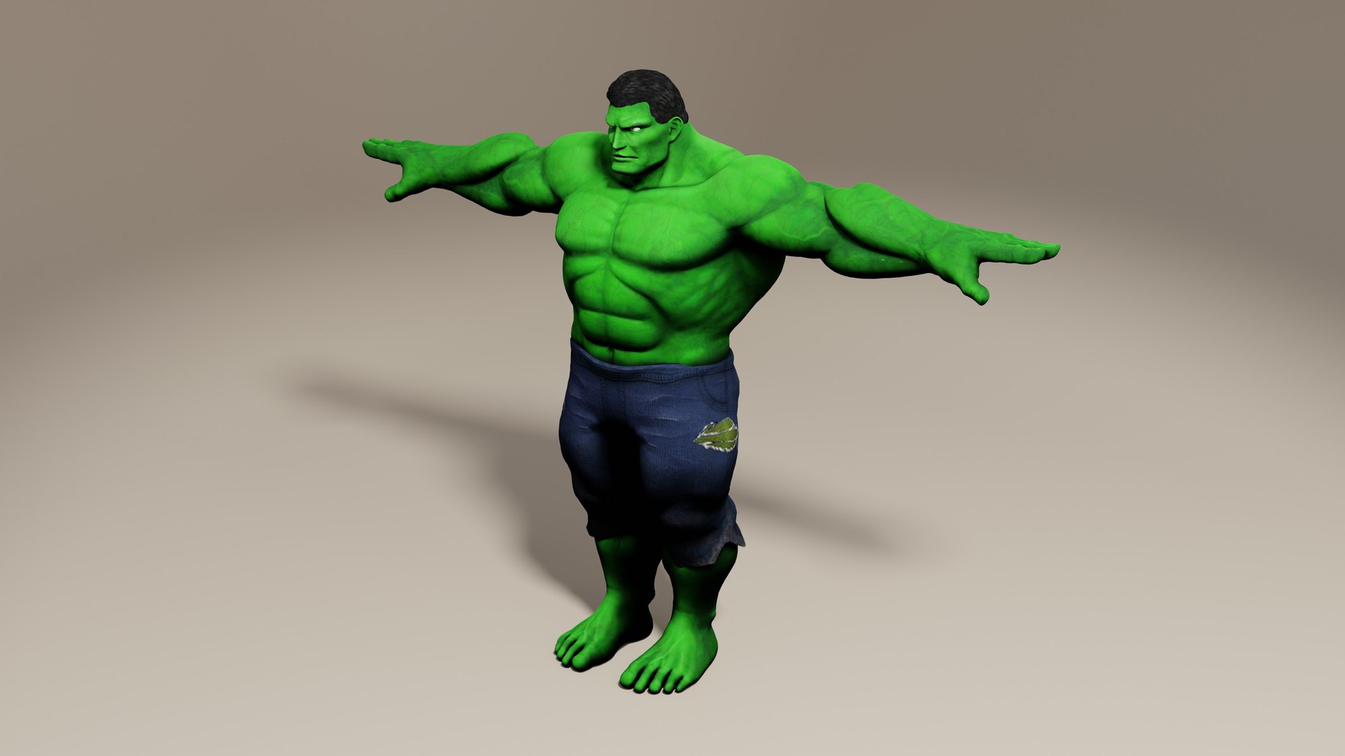 The Incredible Hulk 3D - TurboSquid 2072356