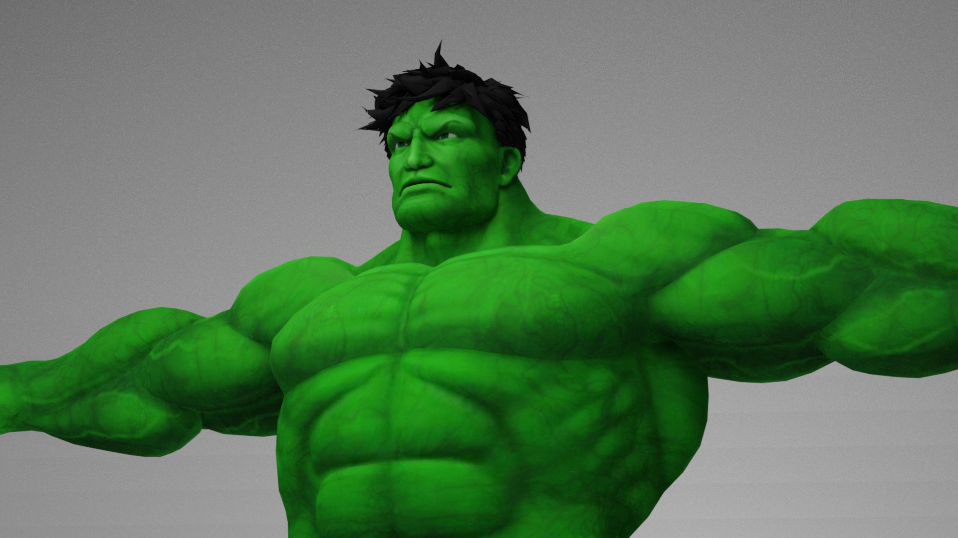 The Incredible Hulk 3D - TurboSquid 2072356