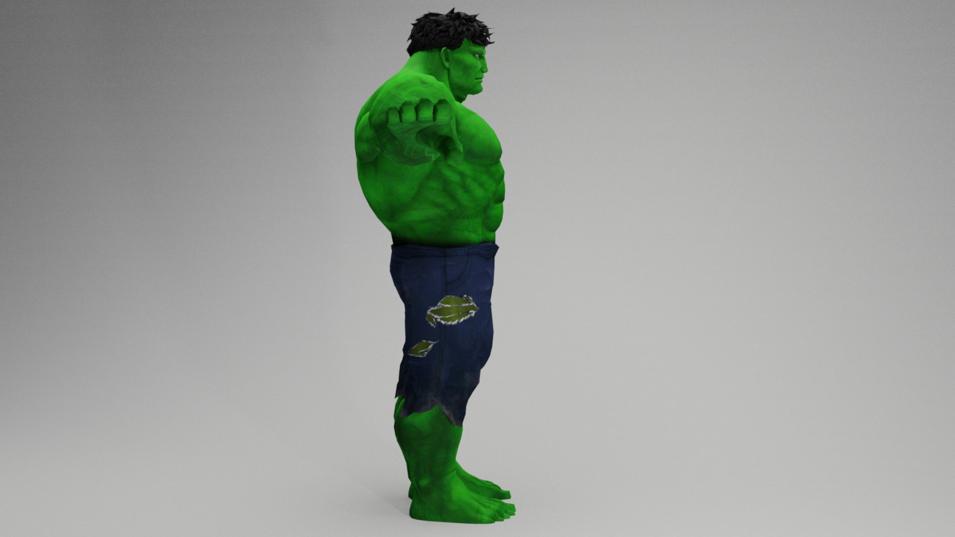 The Incredible Hulk 3D - TurboSquid 2072356