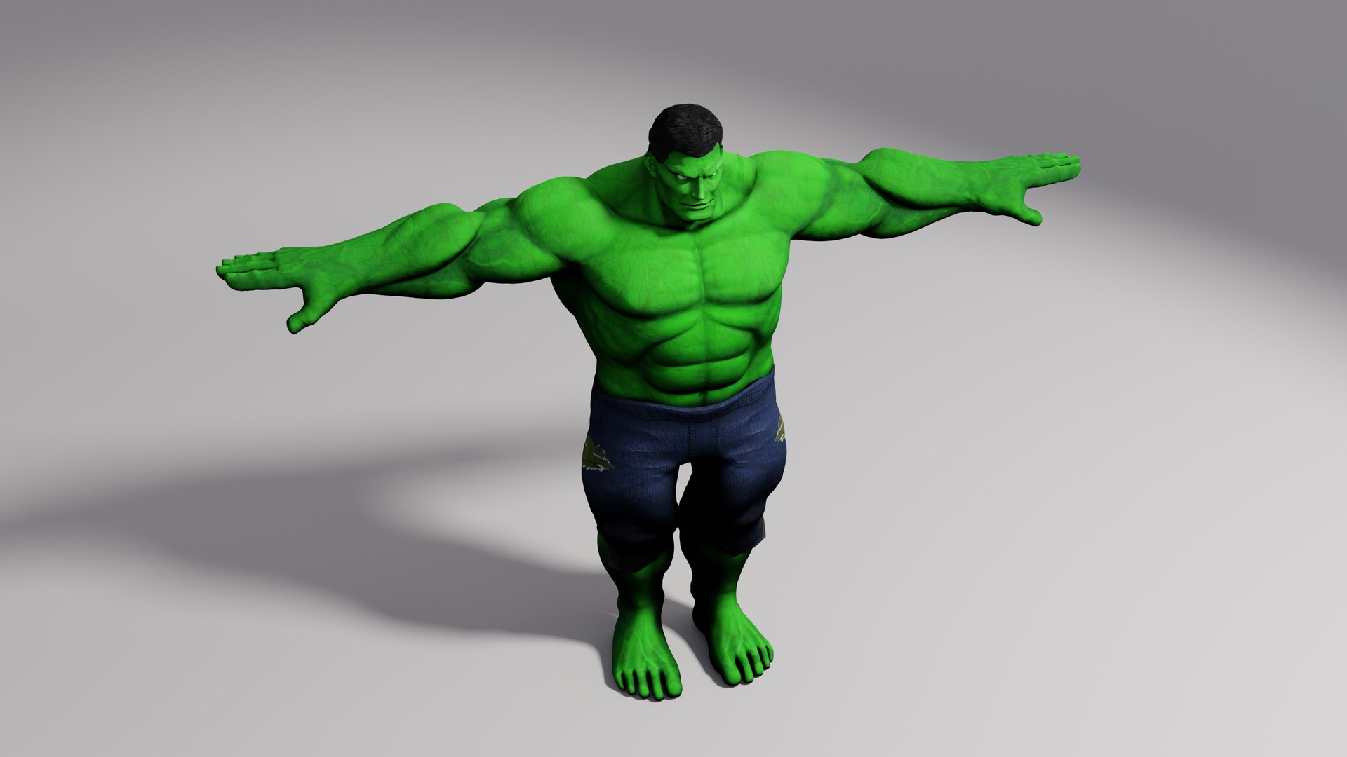 The Incredible Hulk 3D - TurboSquid 2072356
