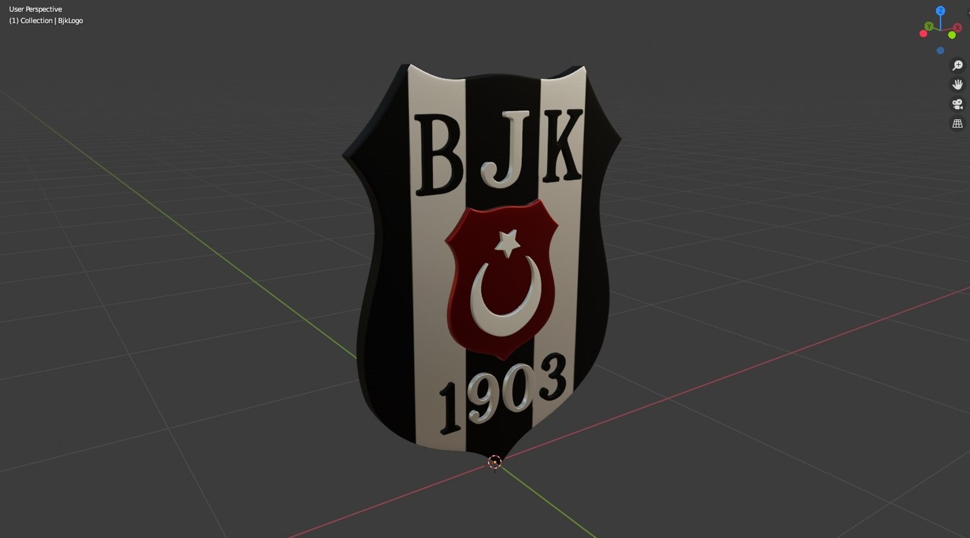 3D Model Bjk Logo - TurboSquid 1619411