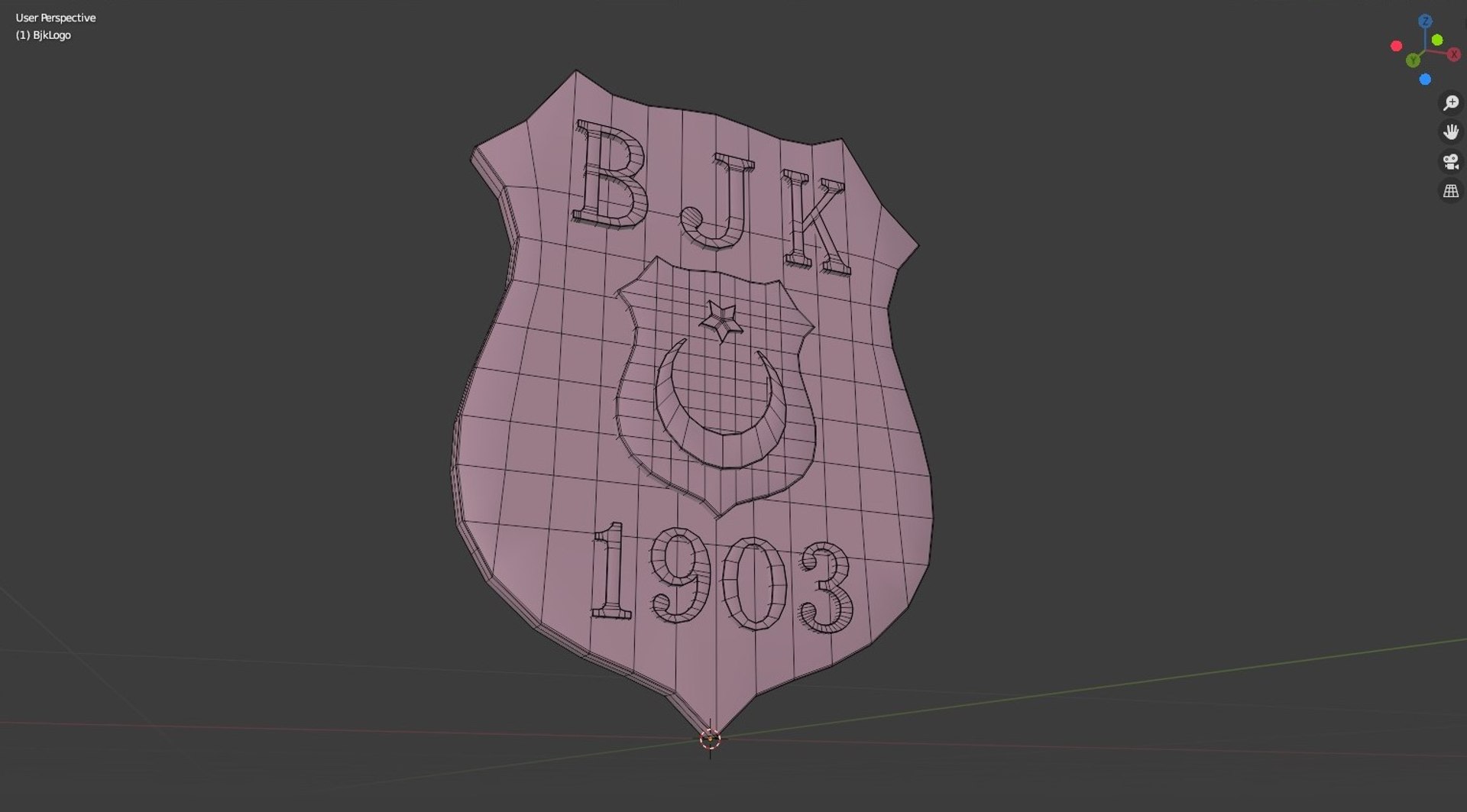 3D Model Bjk Logo - TurboSquid 1619411