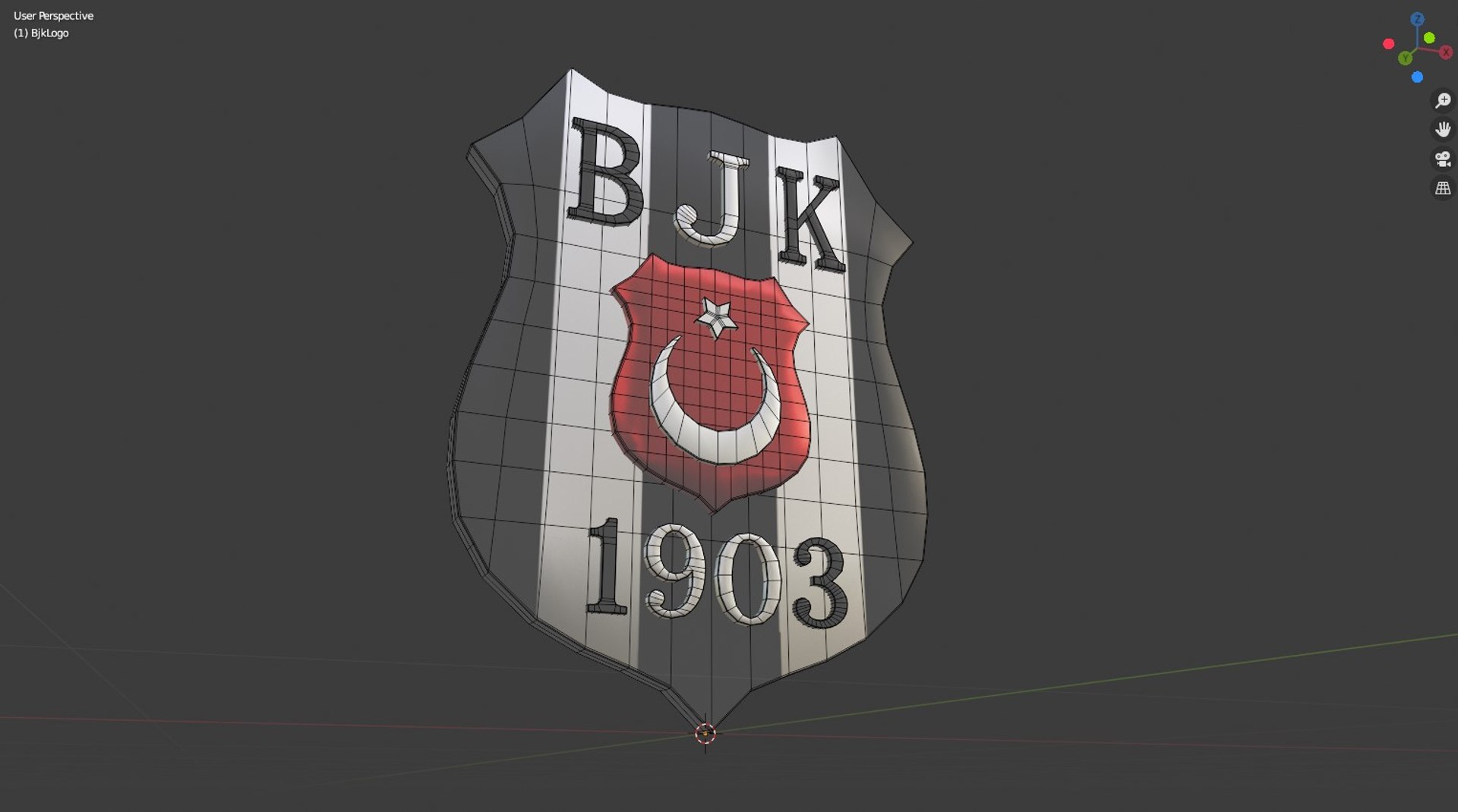 3D Model Bjk Logo - TurboSquid 1619411