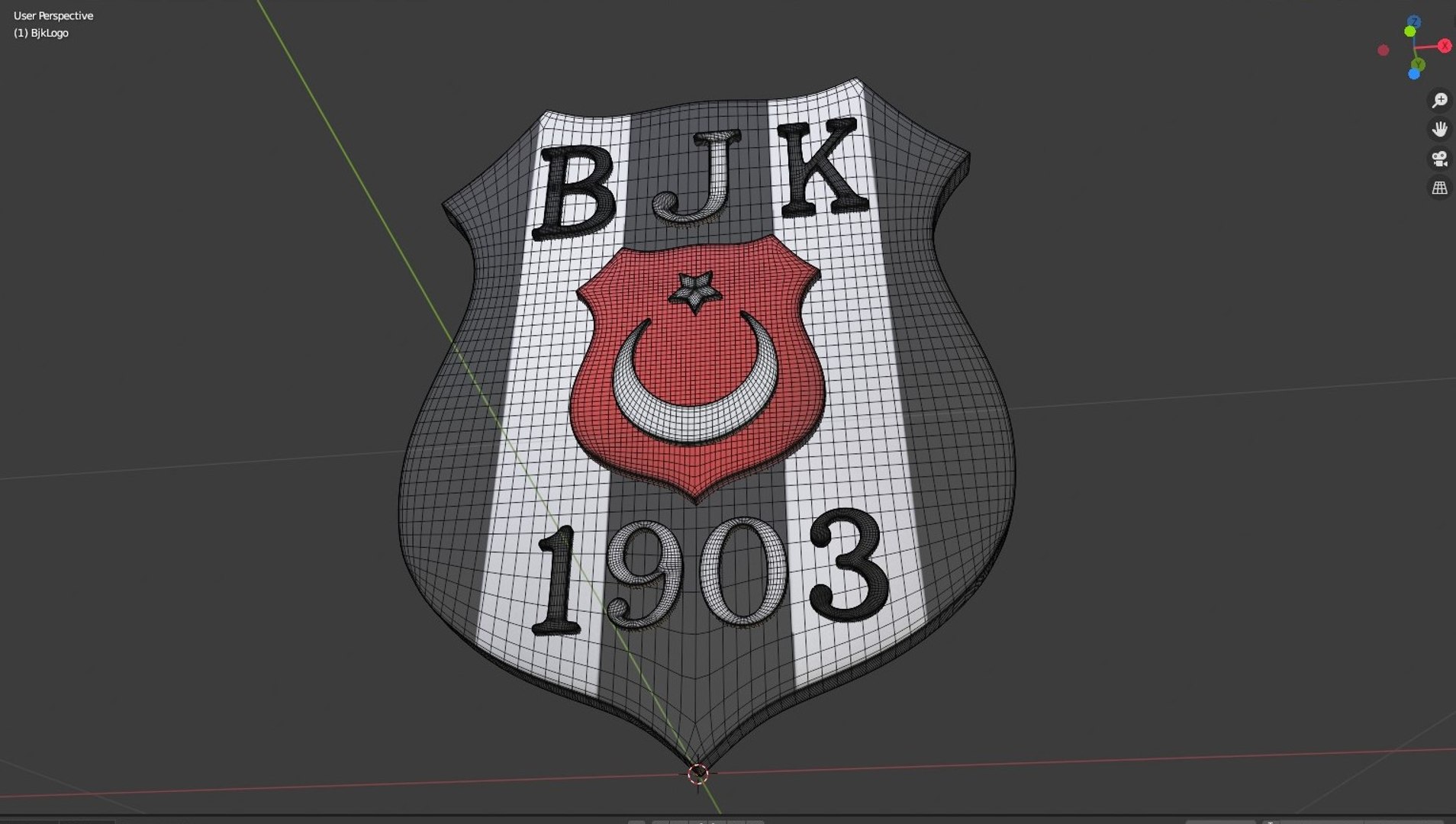 3D Model Bjk Logo - TurboSquid 1619411
