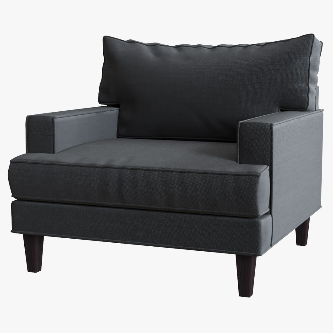 3d model ramey armchair chair