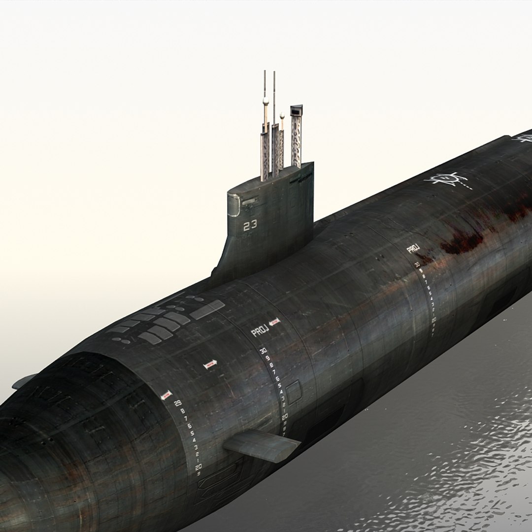 S Jimmy Carter Ssn-23 3d Max