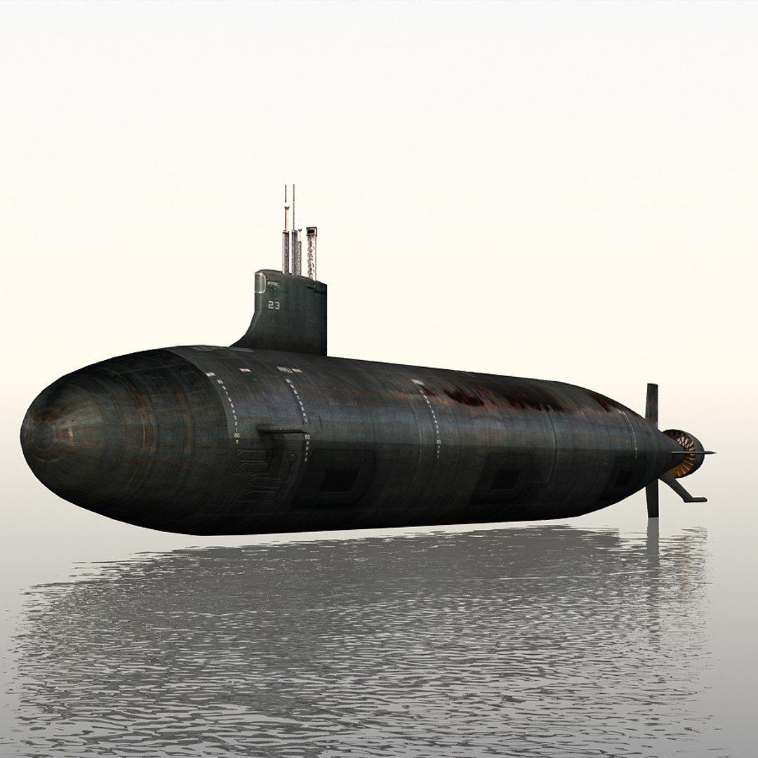 S Jimmy Carter Ssn-23 3d Max